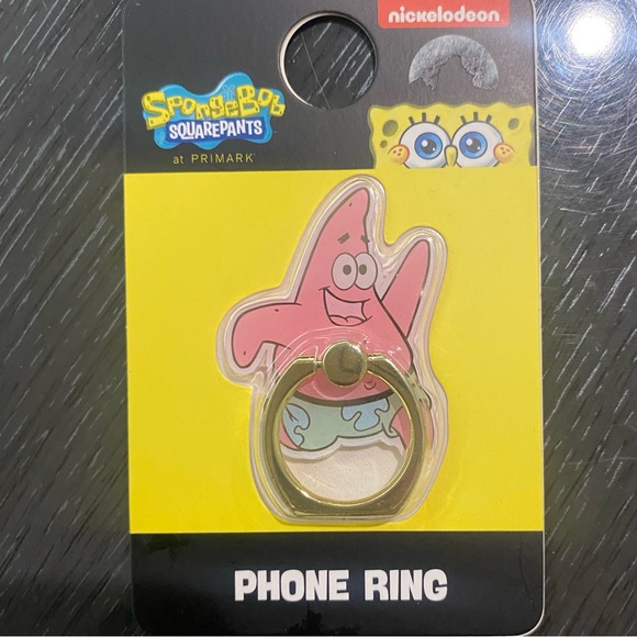 Nickelodeon | Accessories | Spongebob Patrick Pop Socket Phone Ring ...
